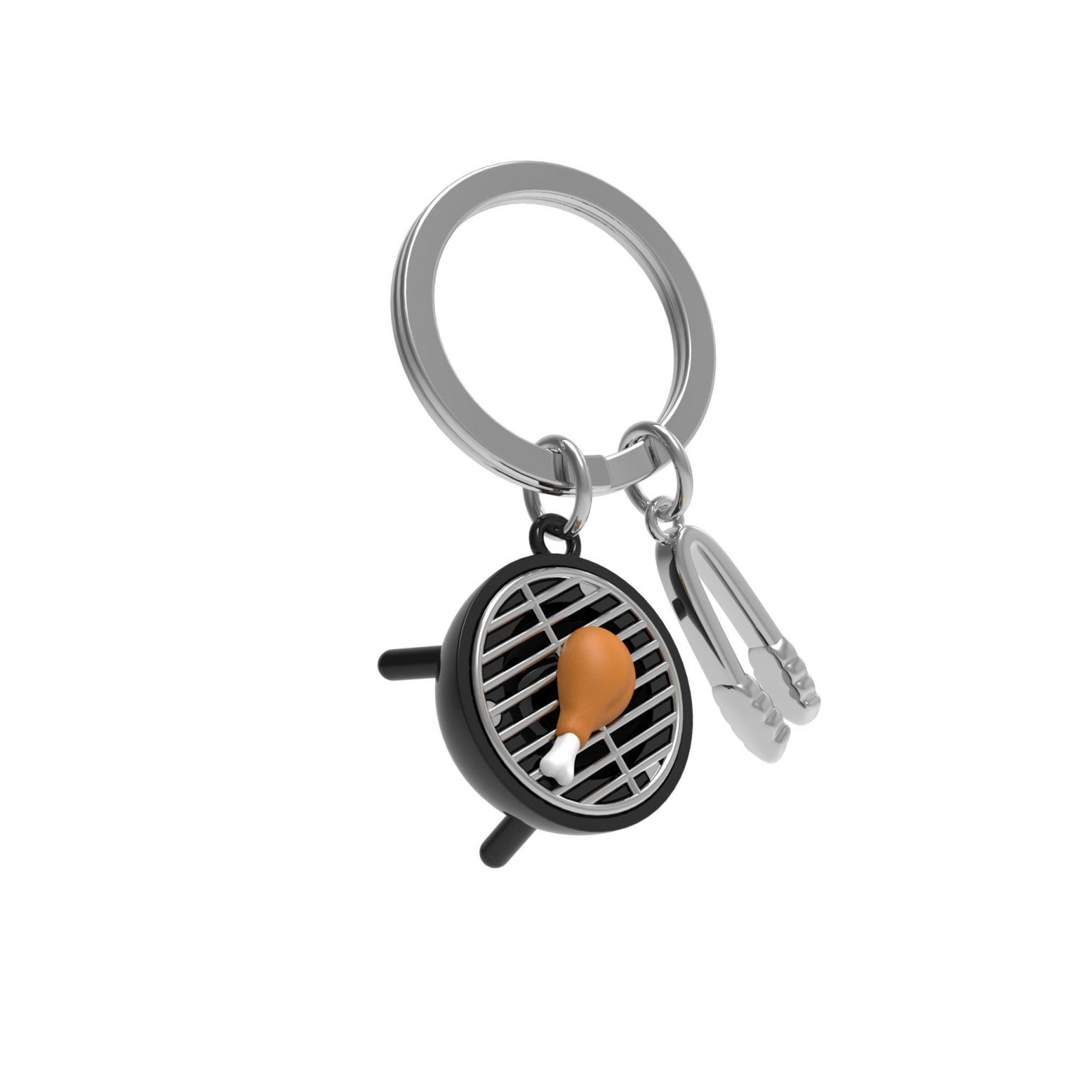 Metalmorphose Barbecue Chicken Keychain – Yirmiyedi Kuzguncuk