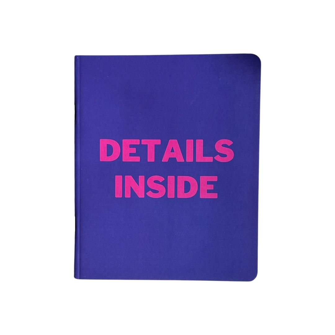 Details Inside Notebook – Yirmiyedi Kuzguncuk